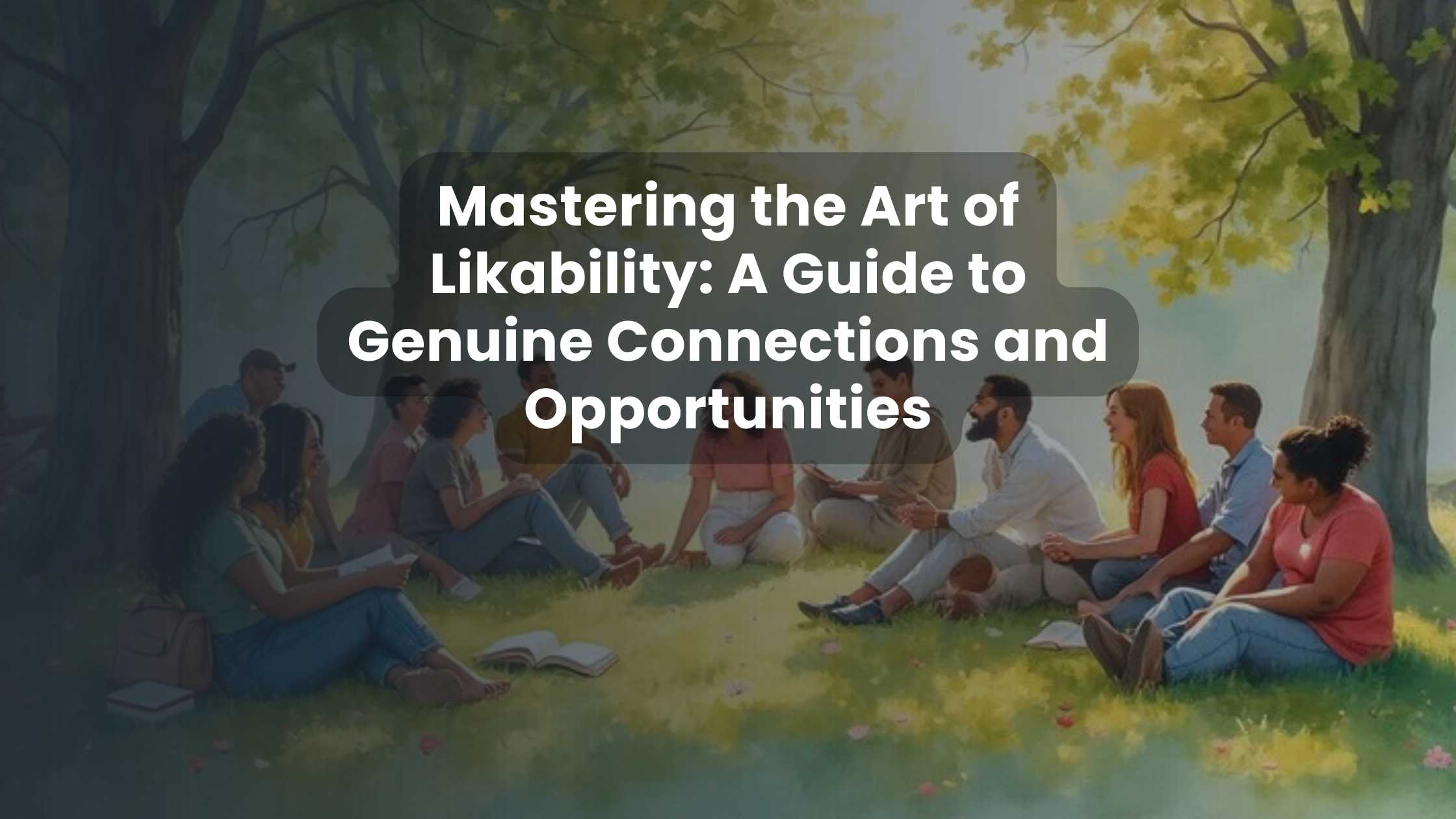 Mastering the Art of Likability: A Guide to Genuine Connections and ...